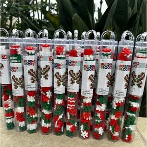 Target | Toys | 2 X Target Building Blocks Christmas Colors Puzzle ...